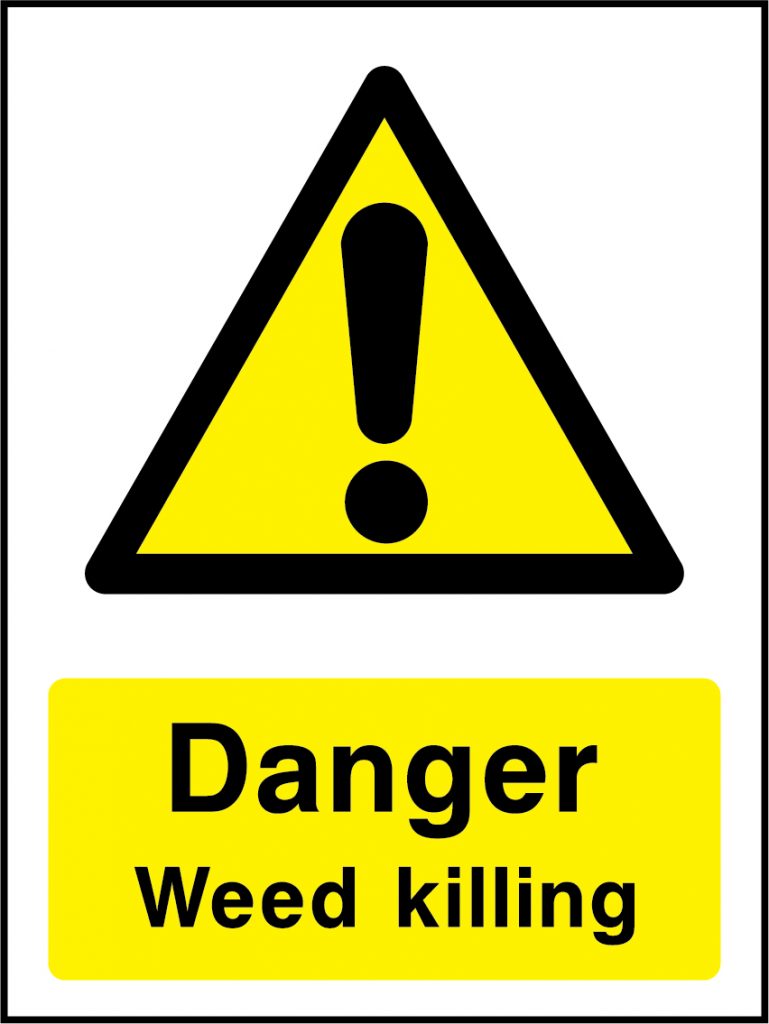 Danger weed killing sign - Countryside & Agriculture > Warning - We Do ...