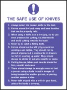 Safe use of knives sign - Food Processing & Hygiene > Mandatory - We Do ...