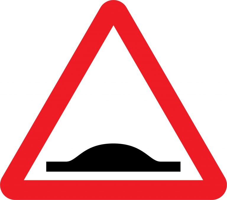 Humps road sign - Road Traffic Warning - We Do Safety Signs