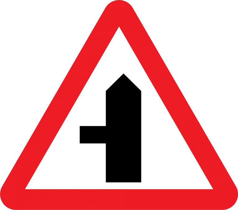 Left turn ahead road sign - Road Traffic Warning - We Do Safety Signs