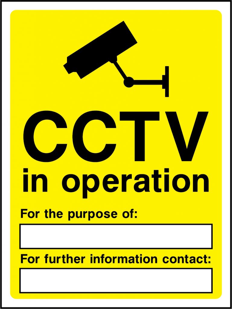 CCTV in operation sign - Security > CCTV Signs - We Do Safety Signs